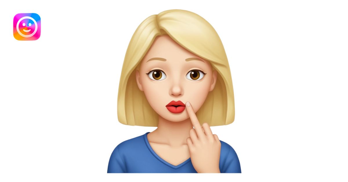 add-a-finger-in-front-of-the-pursed-lips-to-clearly-show-the-shushing ...