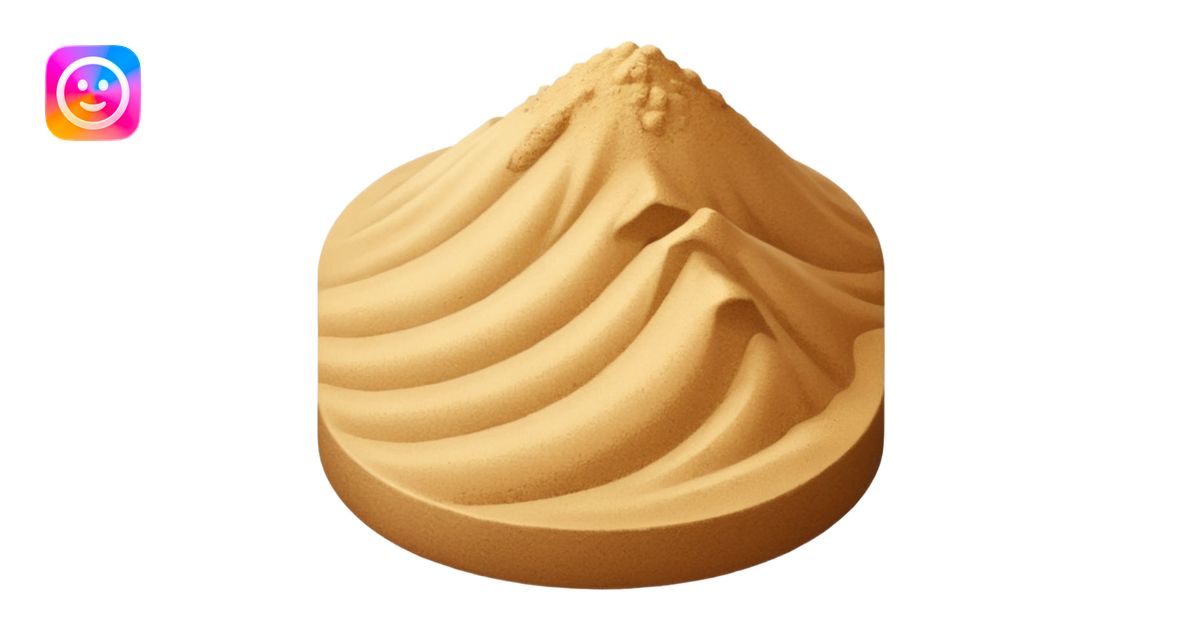 sand emoji | AI Emoji Generator
