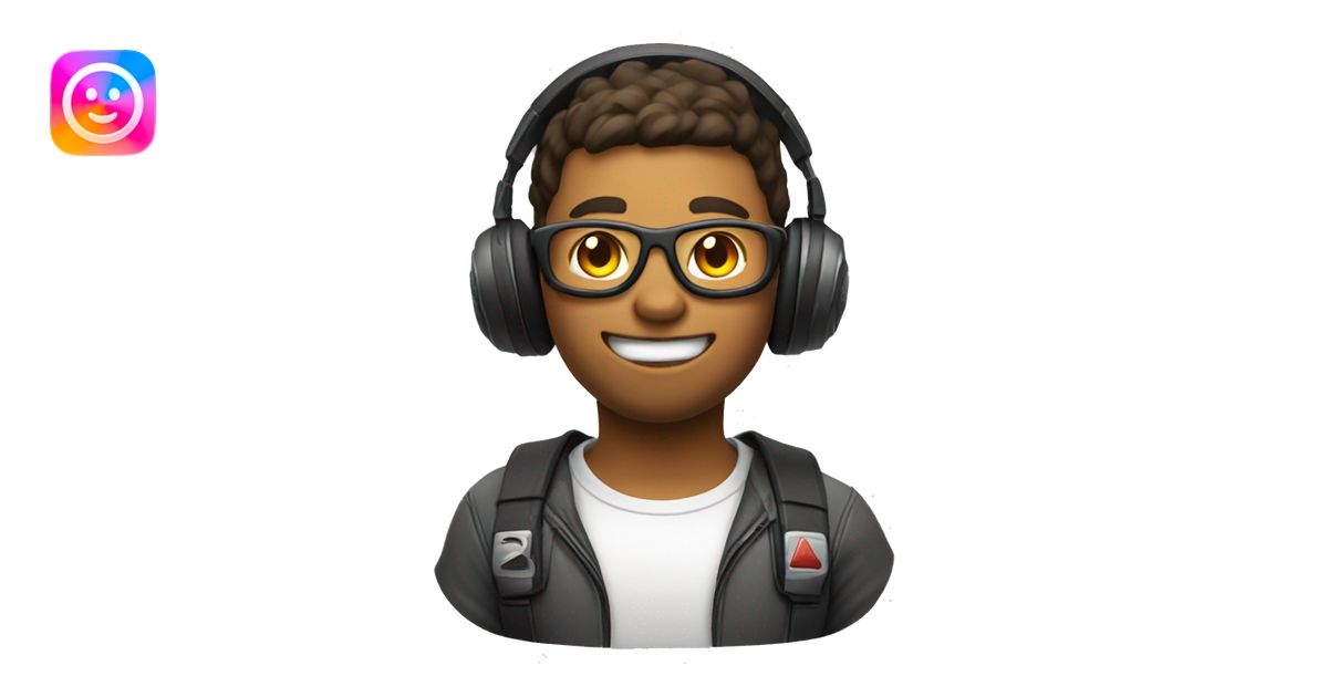 gamer having fun emoji | AI Emoji Generator