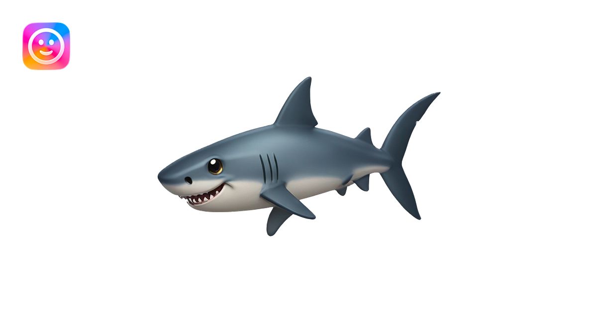 Cat shark hybrid emoji | AI Emoji Generator