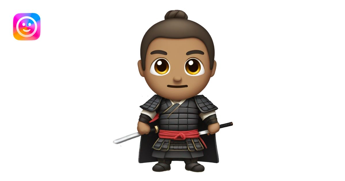 samurai emoji | AI Emoji Generator