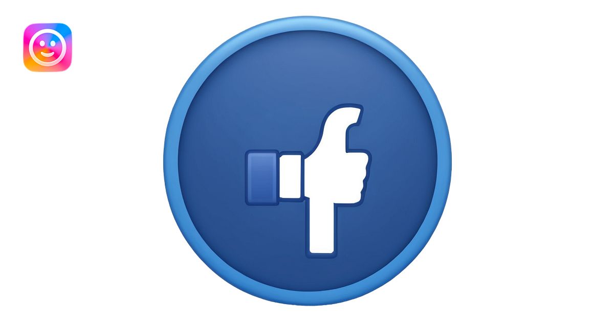 Facebook profile meta verified emoji emoji | AI Emoji Generator