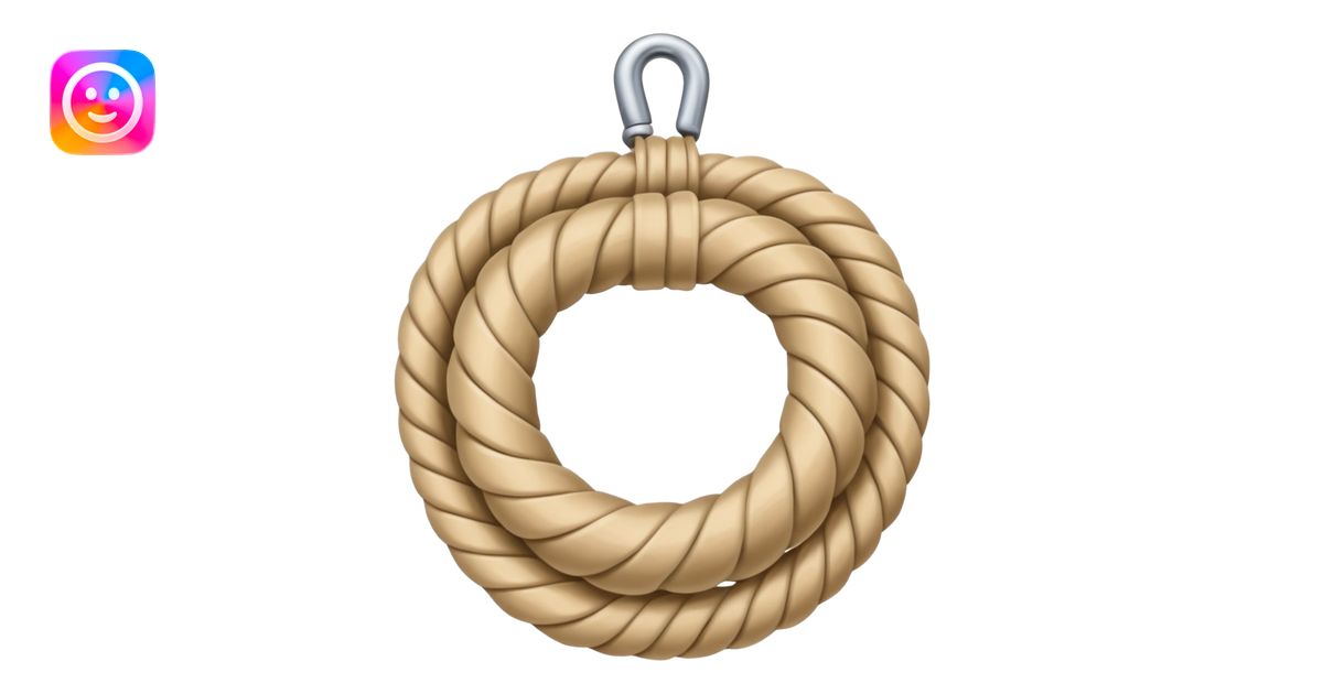Bondage rope emoji | AI Emoji Generator