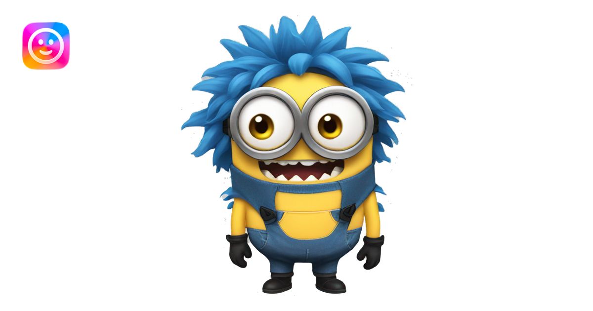 minion with big teeth emoji | AI Emoji Generator