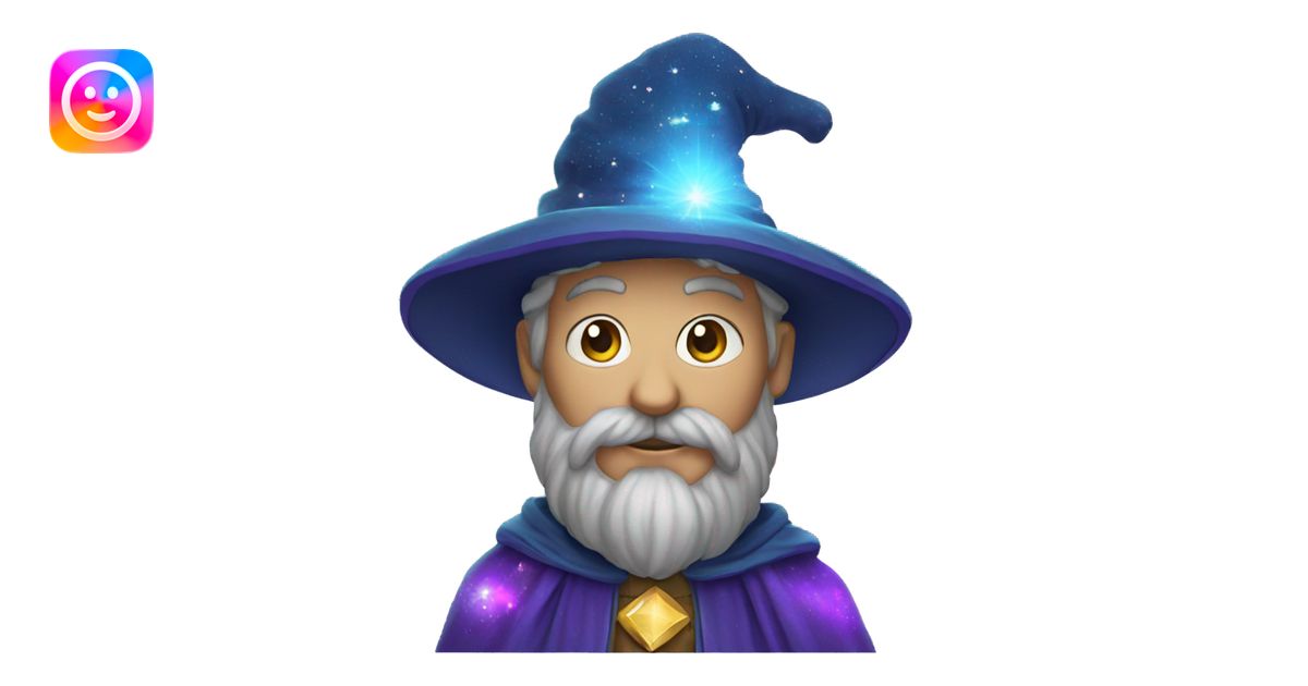 cosmic wizard emoji | AI Emoji Generator