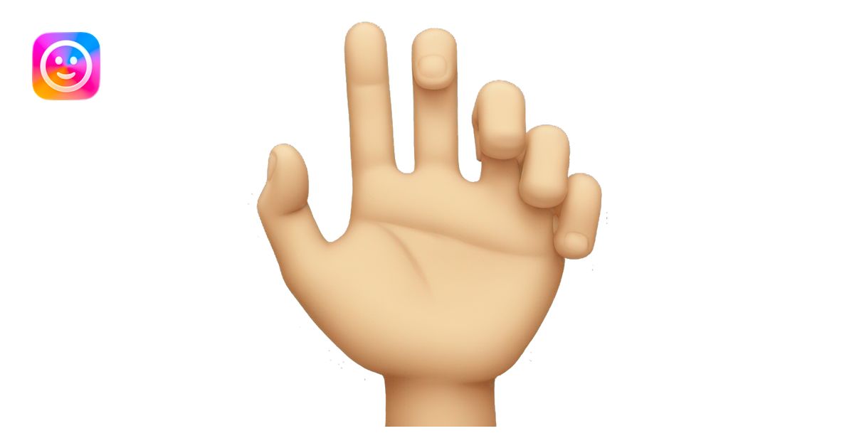 giant hand holding person emoji | AI Emoji Generator