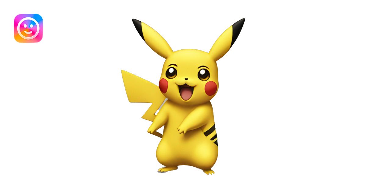 pikachu gives lecture at college emoji | AI Emoji Generator