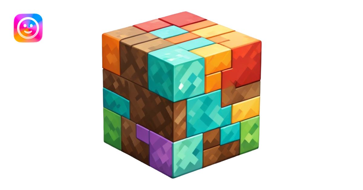Minecraft block emoji | AI Emoji Generator