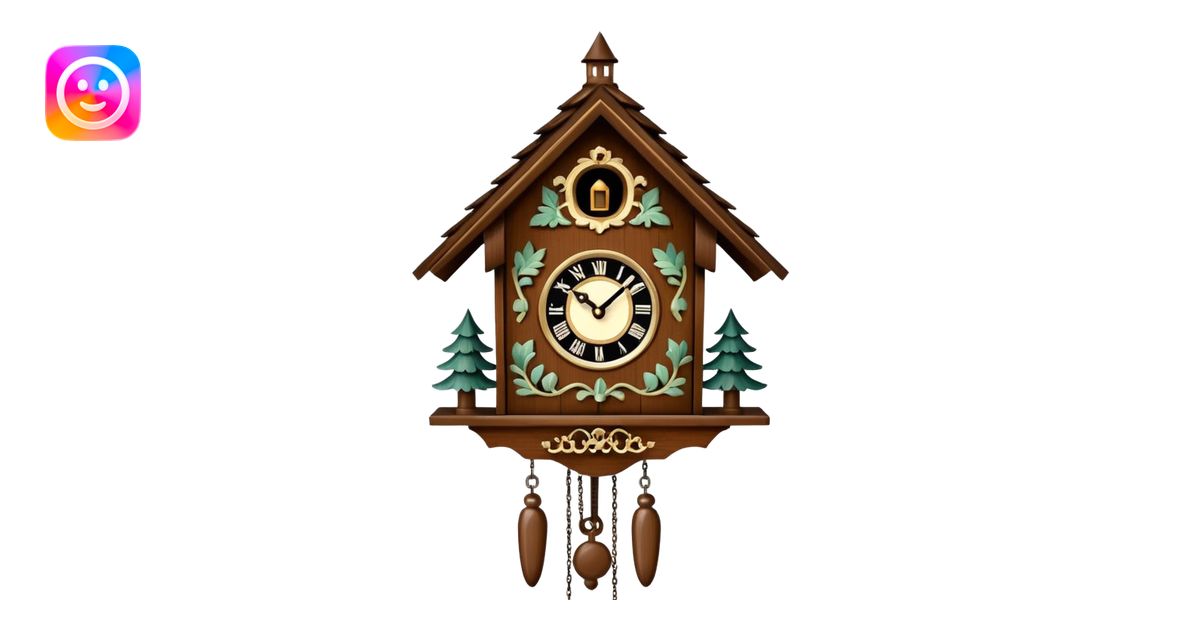 cuckoo clock emoji | AI Emoji Generator