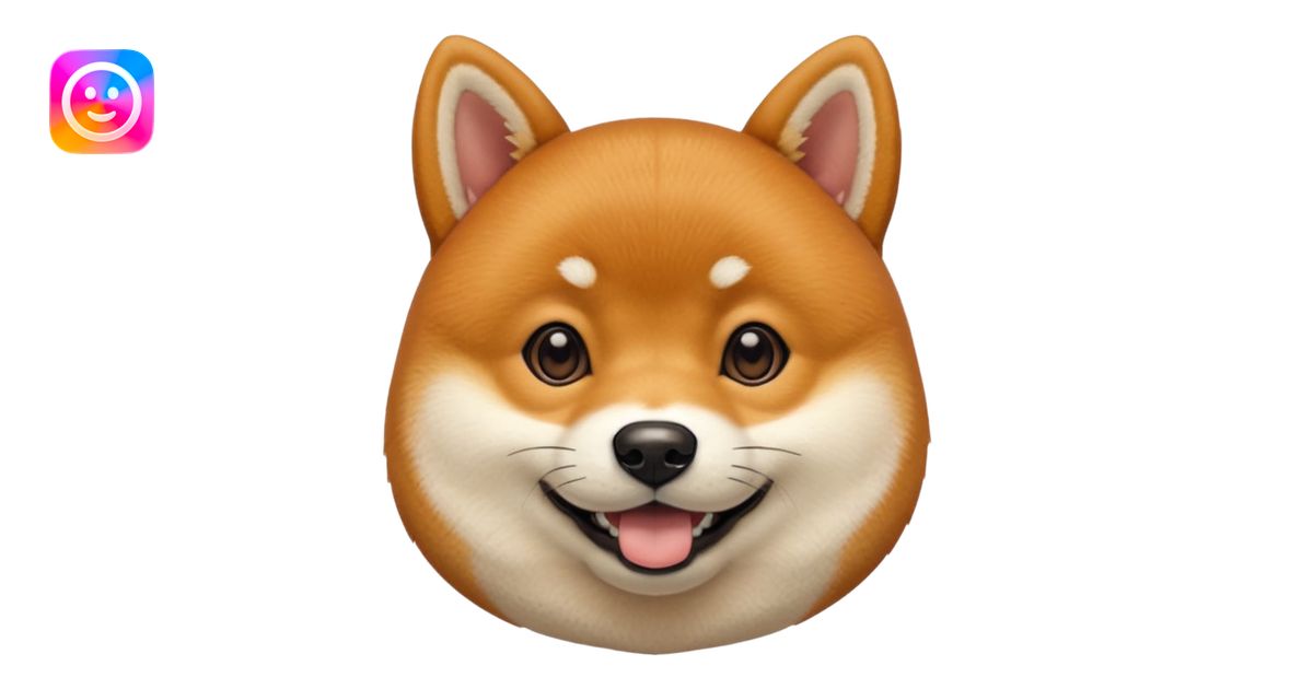 Head of a Shiba Inu dog, in orange-brown fur with white muzzle and ...