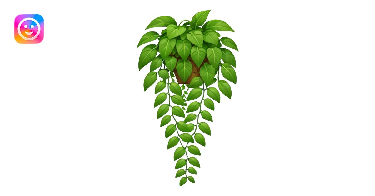Hanging plant emoji | AI Emoji Generator