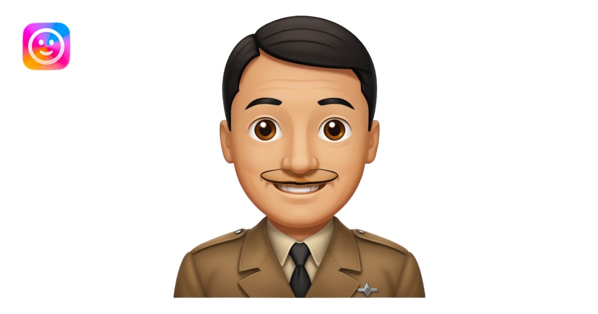 Make a Hitler emoji emoji | AI Emoji Generator