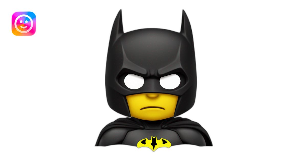 Wu tang batman emoji | AI Emoji Generator