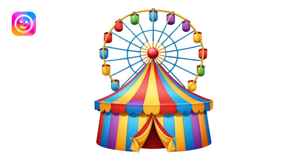 carnival, fun item emoji | AI Emoji Generator