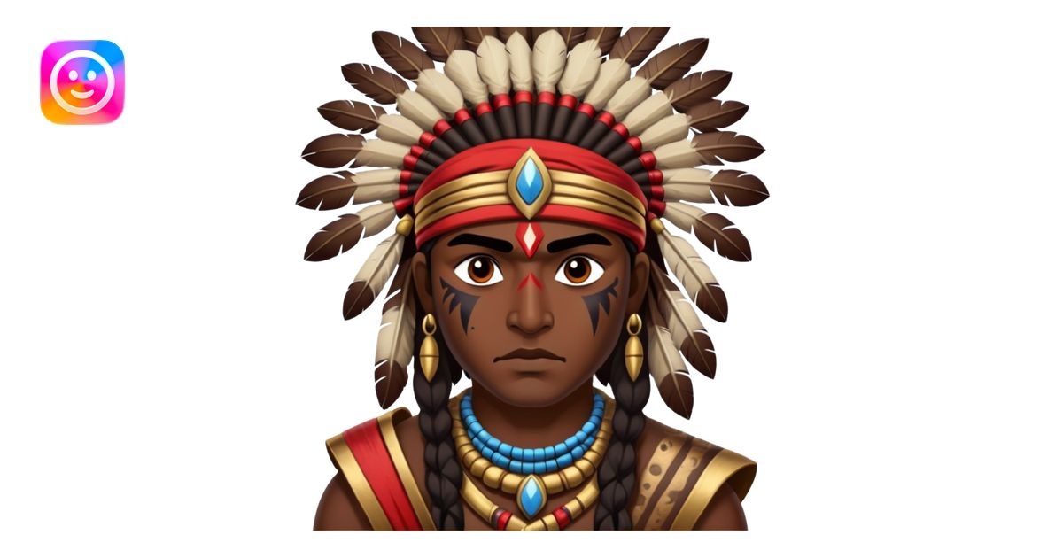 Indian warrior emoji | AI Emoji Generator