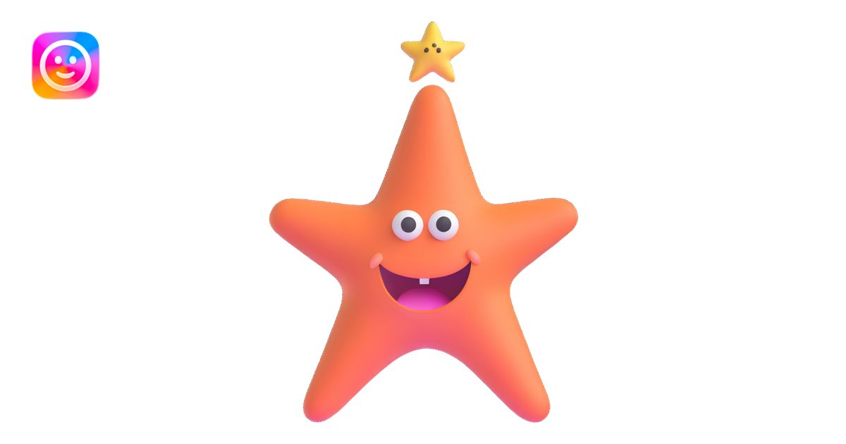 Patrick Star from SpongeBob emoji | AI Emoji Generator