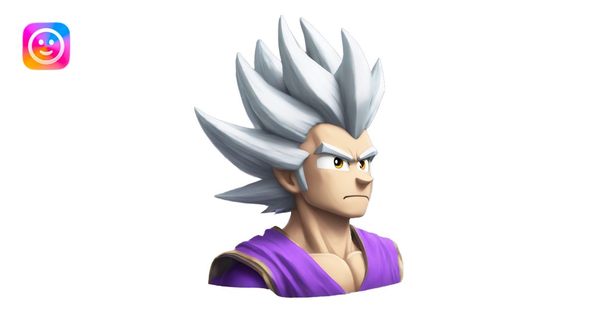 Gohan ultra beast emoji | AI Emoji Generator