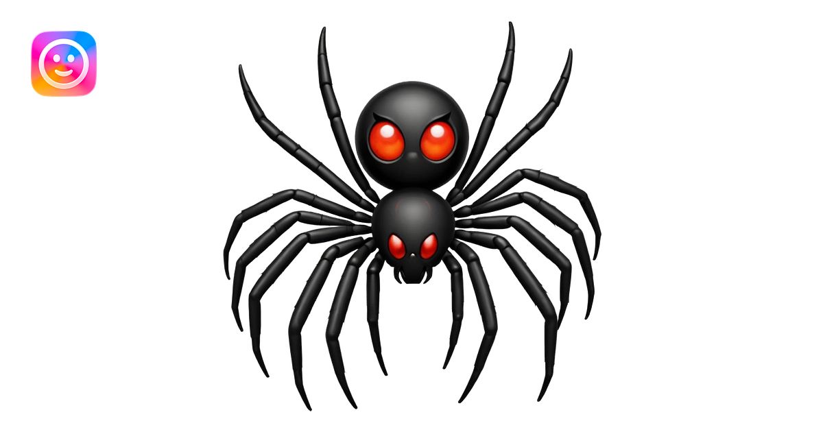 Spider emoji | AI Emoji Generator