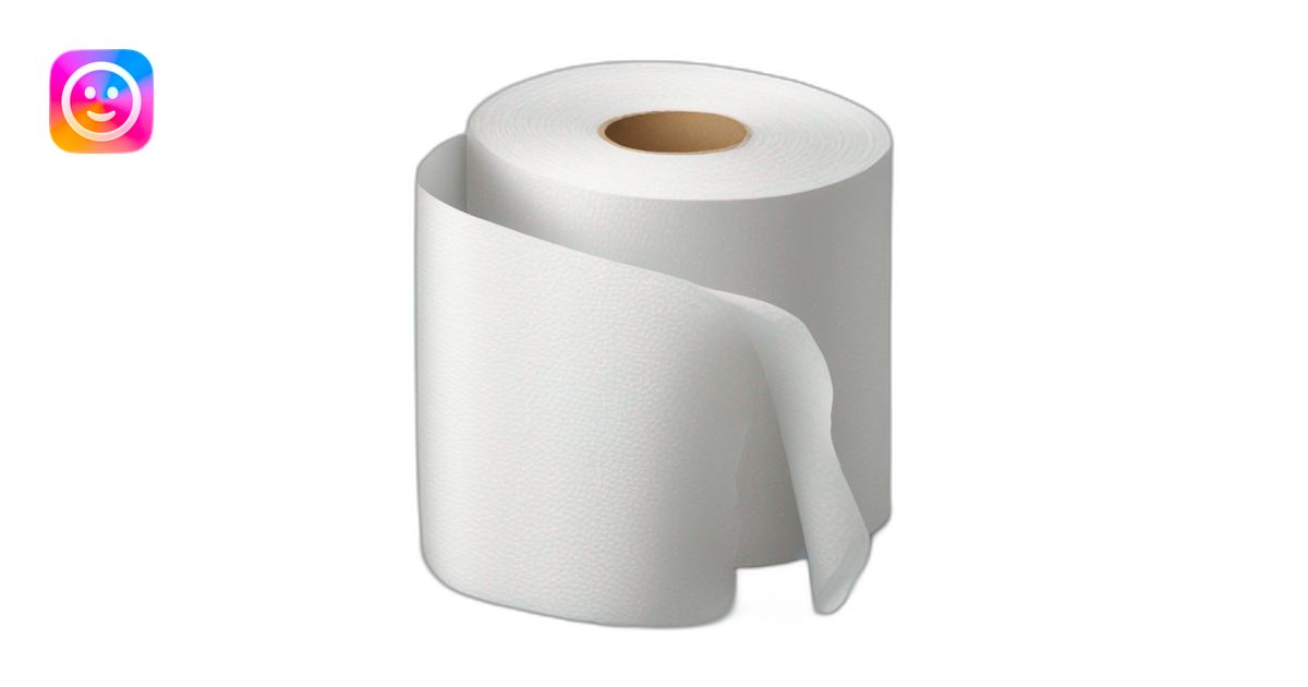 wet paper towel roll emoji | AI Emoji Generator