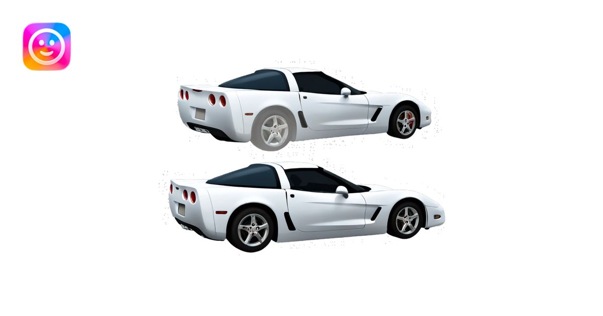 C5 corvette emoji | AI Emoji Generator