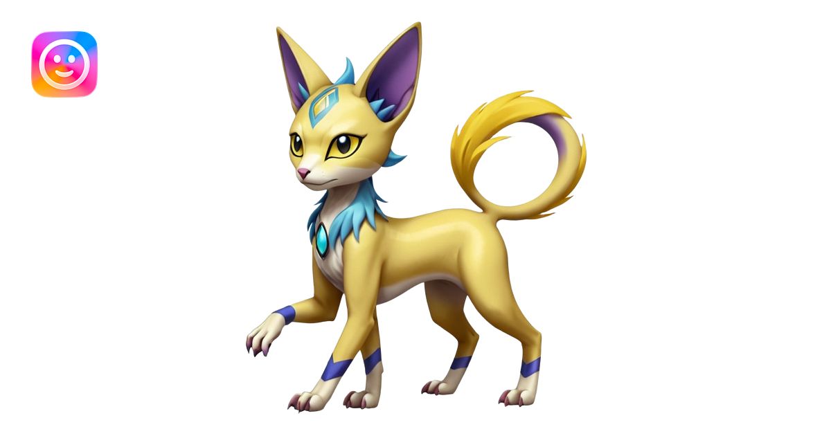 Shiny smooth glossy Meloetta-Sphynx-Lykoi-Sergal-Renamon-Wargreymon ...