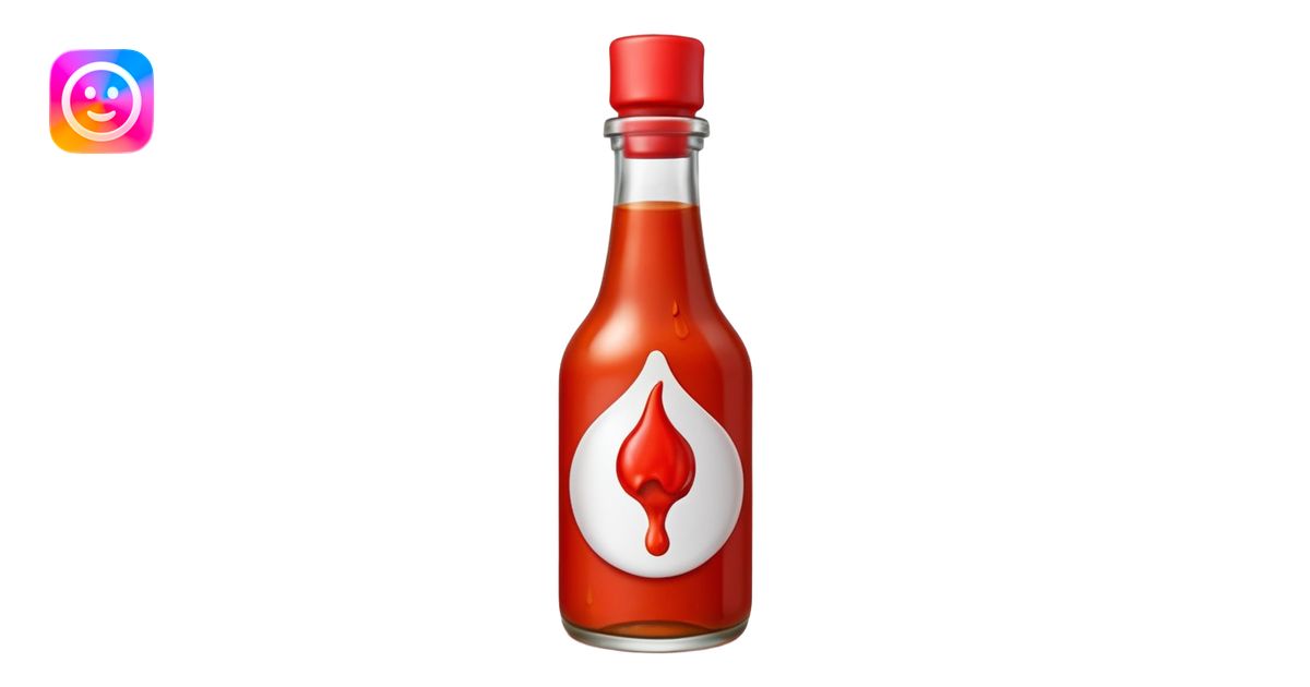 hot sauce bottle dripping emoji | AI Emoji Generator