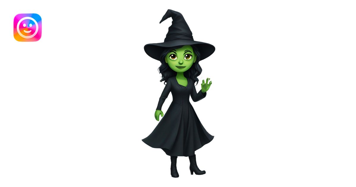 Elphaba emoji | AI Emoji Generator