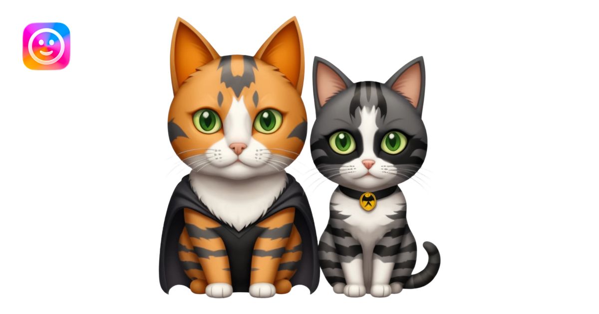 A grey tabby cat with dark grey stripes and green eyes sitting next to ...