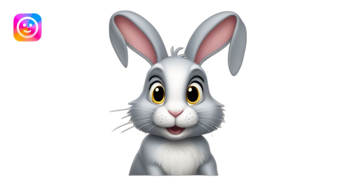 rabbit alice in wonderland emoji | AI Emoji Generator