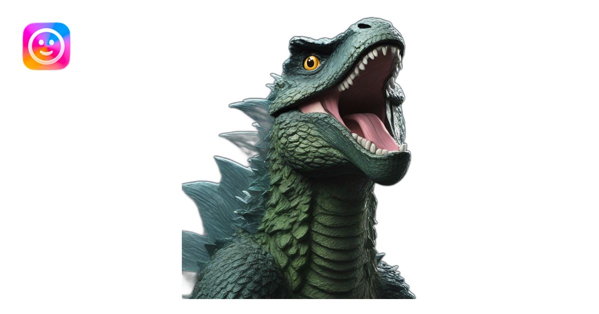 Cinematic Godzilla (proportional)calm (realistic) (Godzilla King of the ...