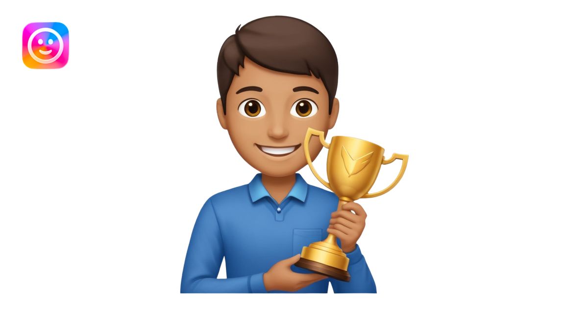 Winner emoji | AI Emoji Generator