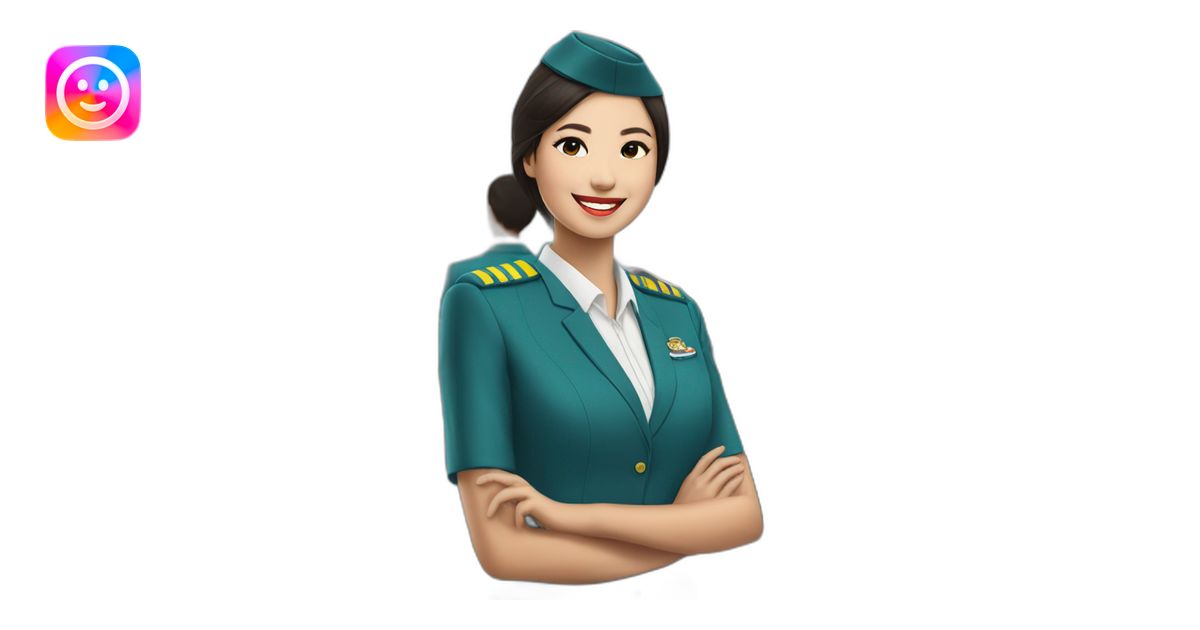 garuda indonesia cabin crew emoji | AI Emoji Generator
