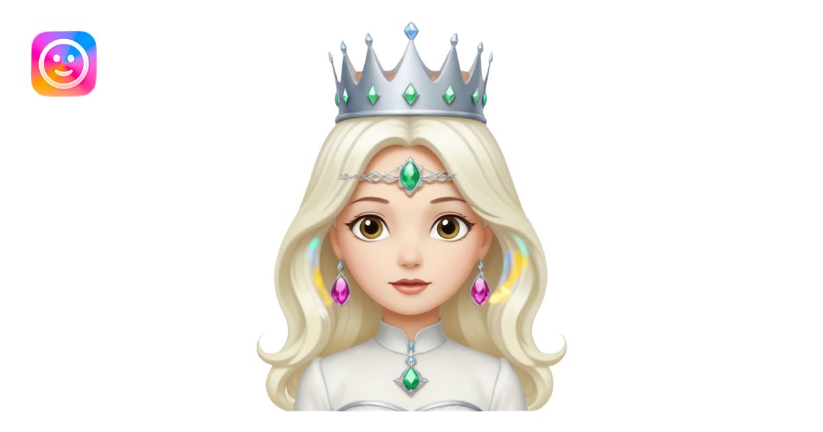 The Good Witch from The Land of Oz with long platinum blonde hair ...