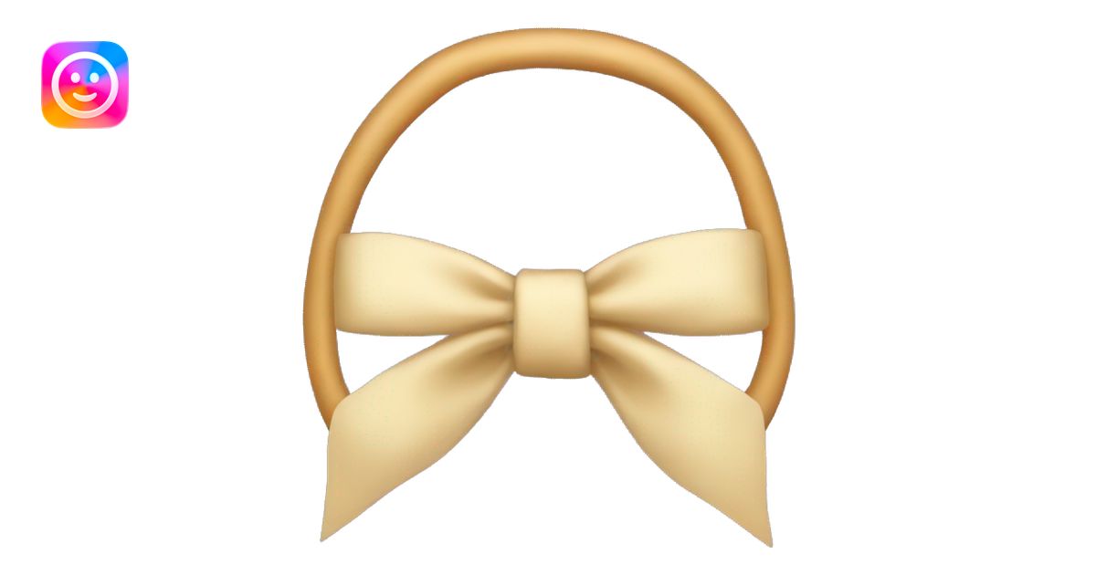 Bow emoji | AI Emoji Generator