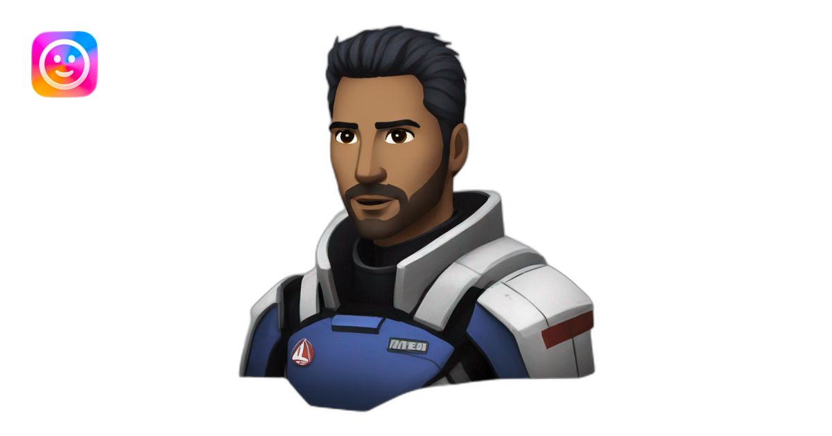 commander shepherd mass effect emoji | AI Emoji Generator