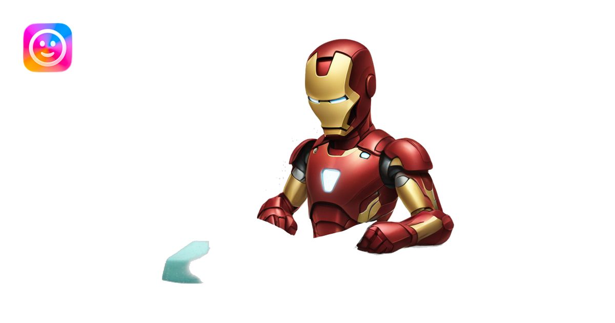 ironman ironing clothes emoji | AI Emoji Generator