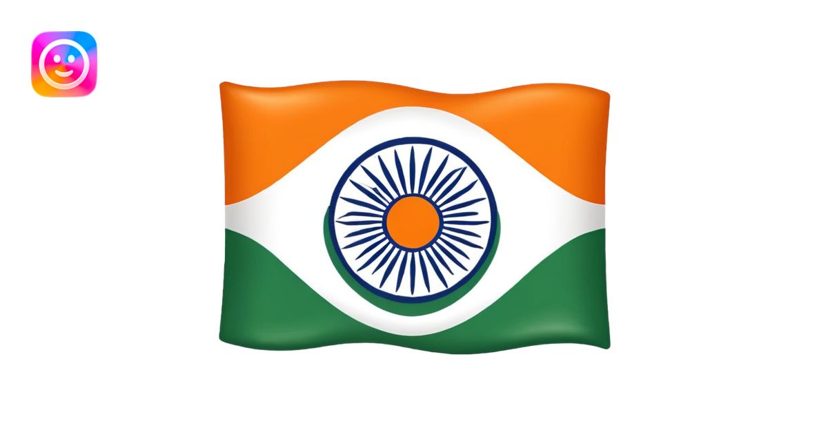 India flag emoji | AI Emoji Generator