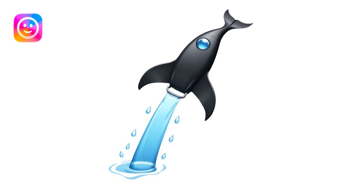 water Diving flipper emoji | AI Emoji Generator