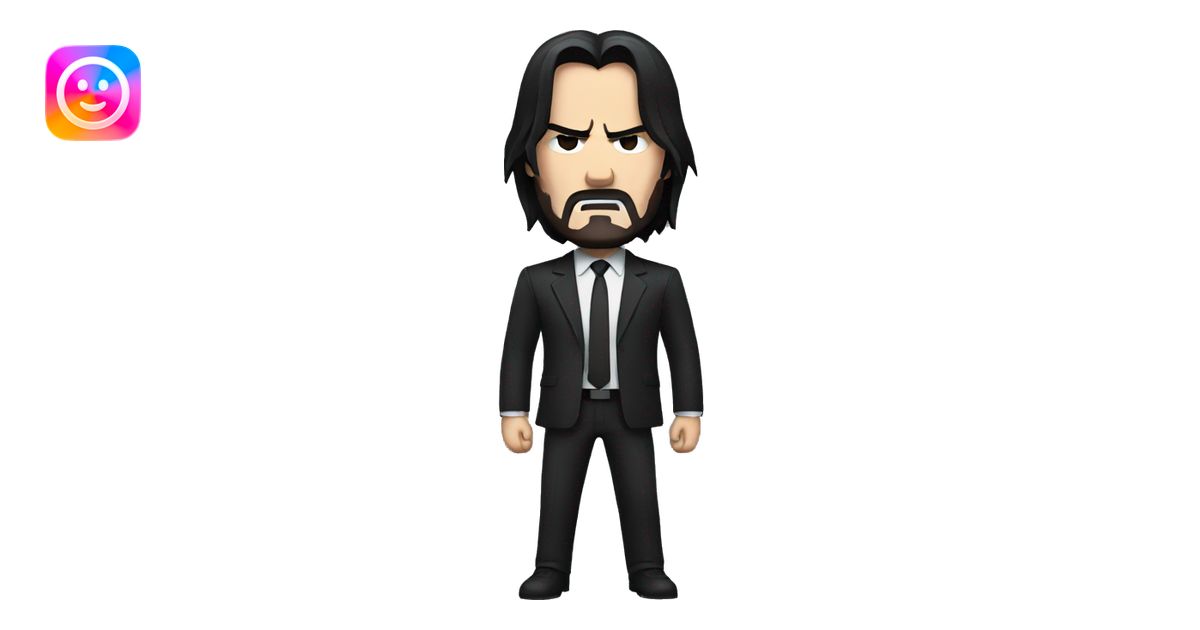 John wick angry emoji | AI Emoji Generator