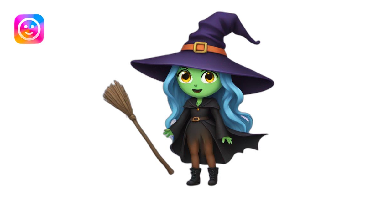 Witch emoji | AI Emoji Generator