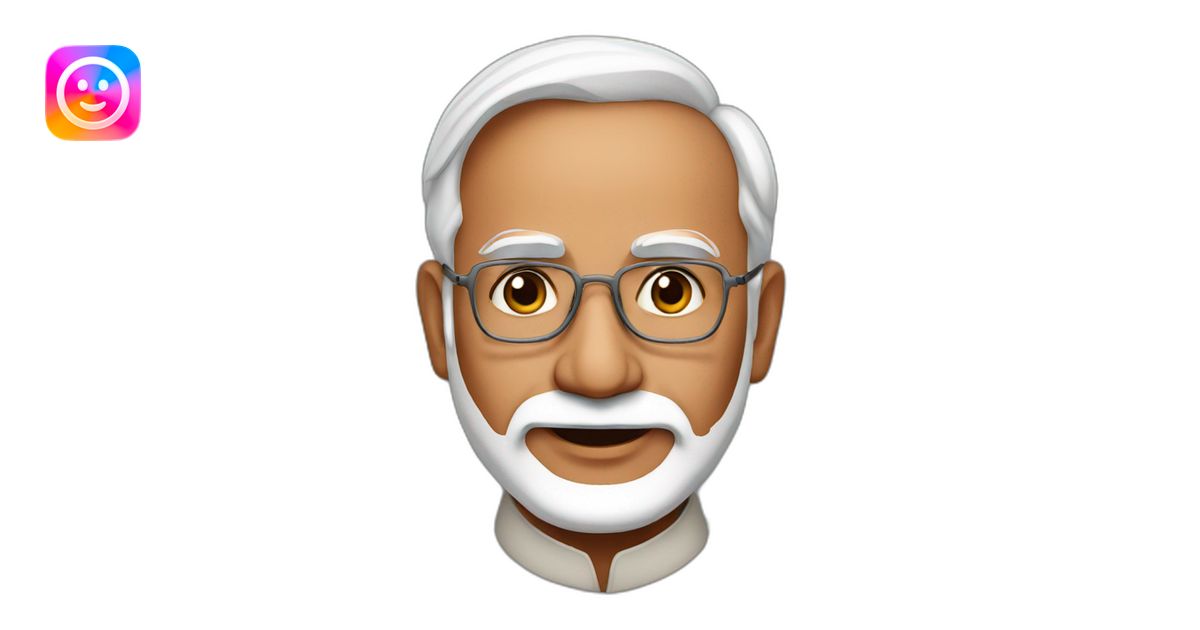 Modi prime minister emoji | AI Emoji Generator