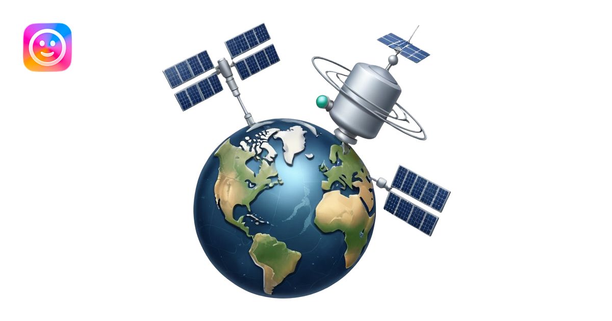 GPS-satellite system emoji | AI Emoji Generator