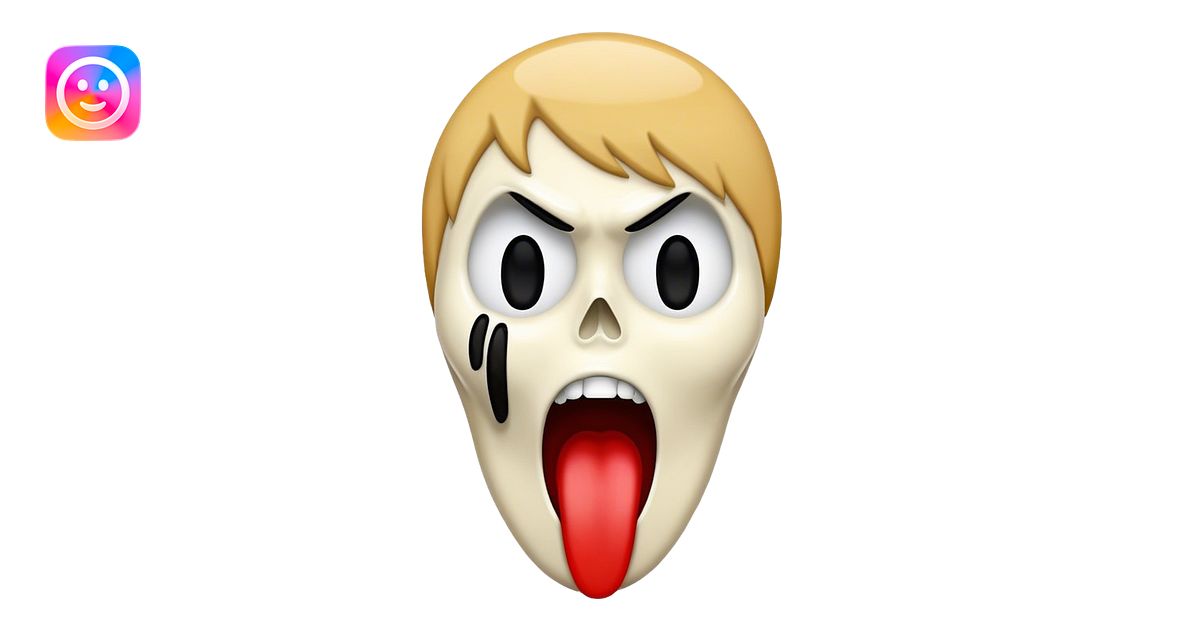 Scream movie emoji | AI Emoji Generator