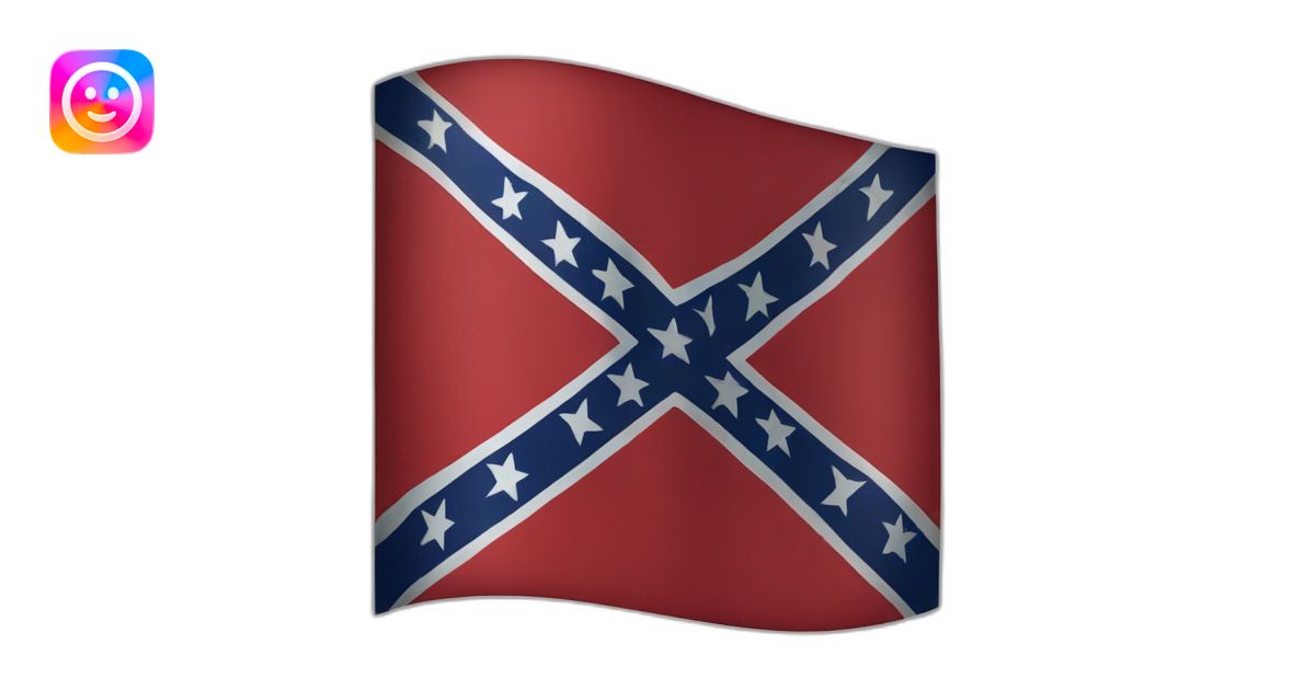 American south confederate battle flag emoji | AI Emoji Generator