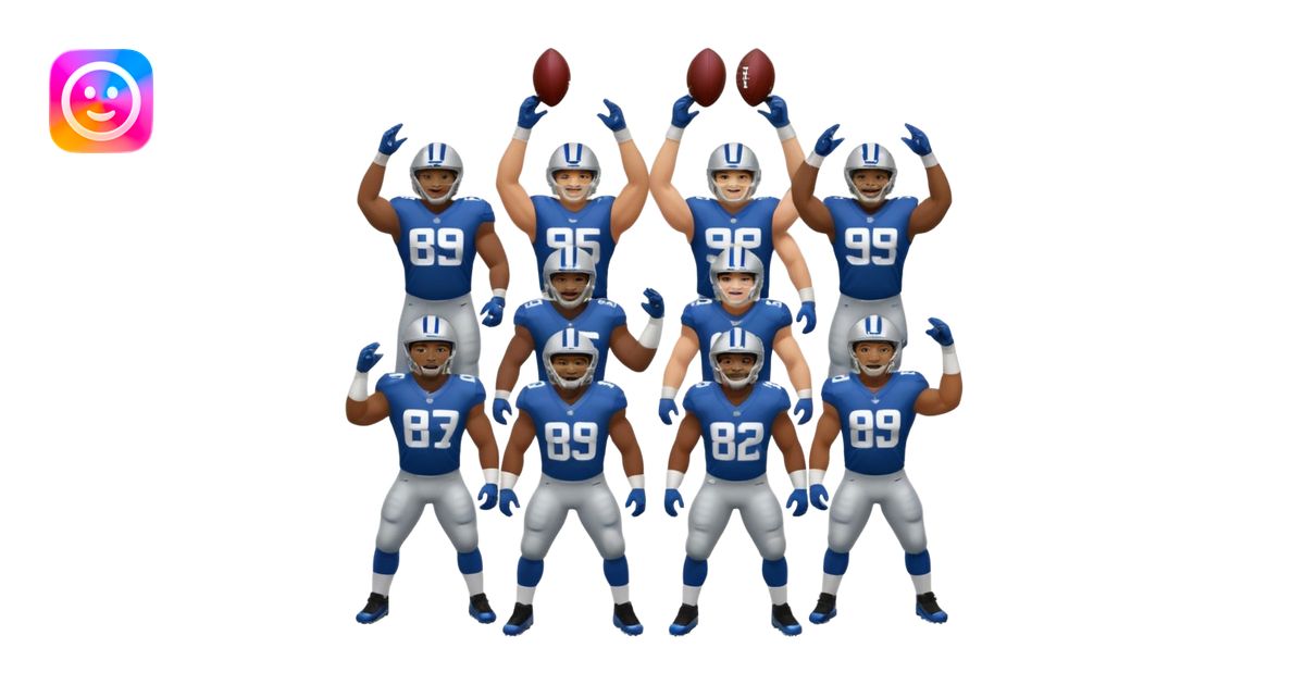 NFL players emoji | AI Emoji Generator