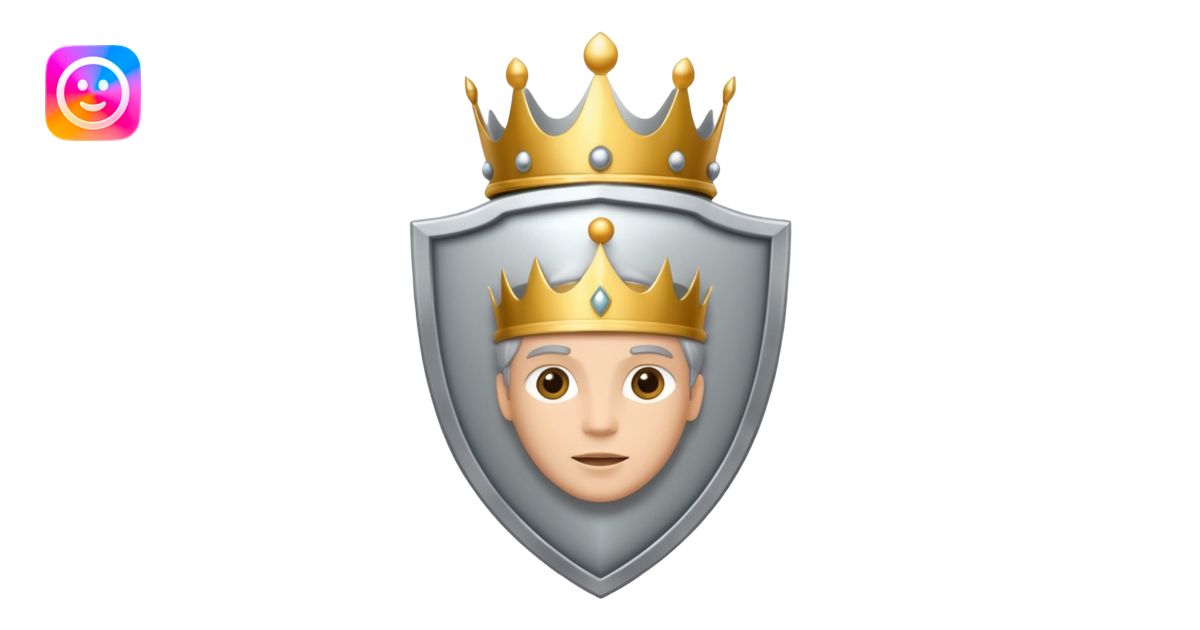 Create a Shield / Crown that represents confidence a brave and proud ...