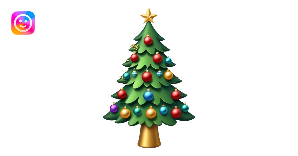 christmas tree emoji | AI Emoji Generator
