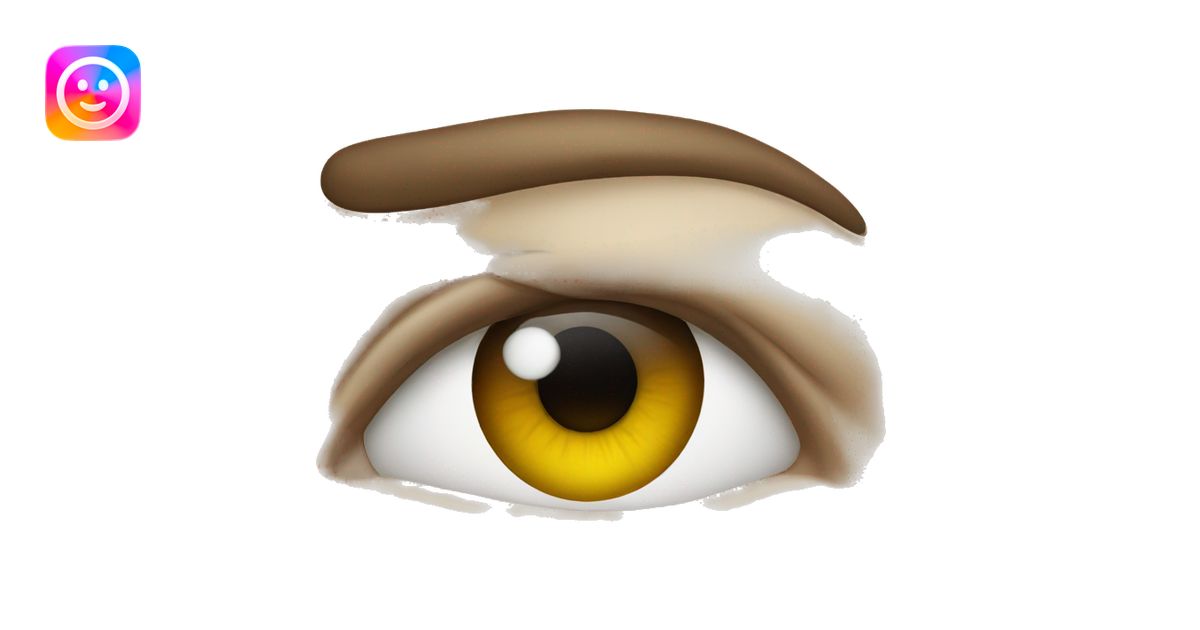 Left eye emoji | AI Emoji Generator