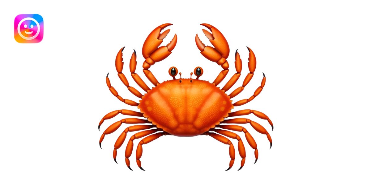 crab emoji | AI Emoji Generator