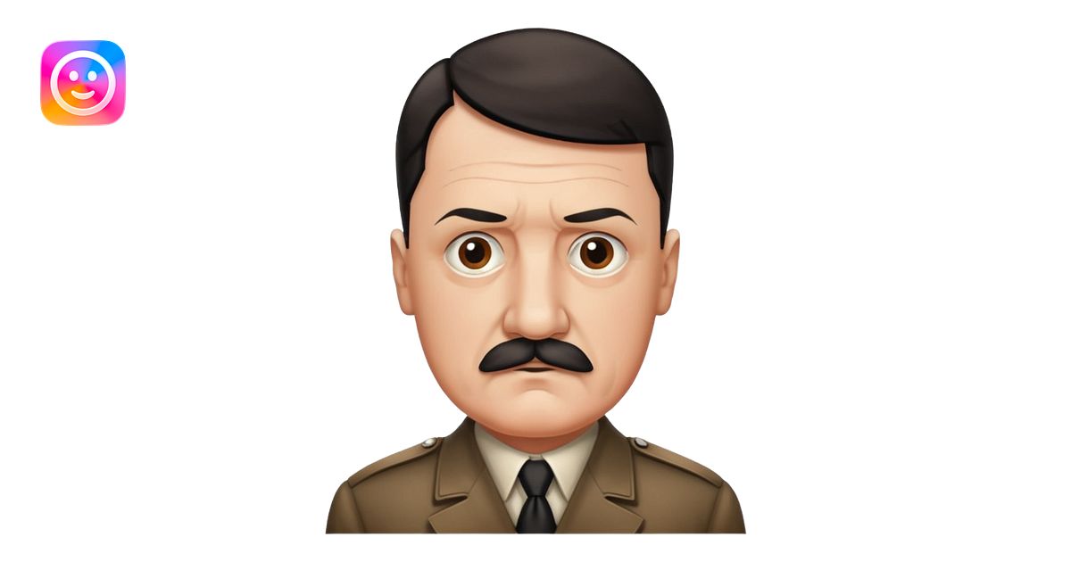 Hitler emoji | AI Emoji Generator
